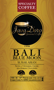 Bali Blue Moon – Java D'oro Gourmet Coffee